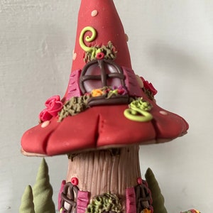 Miniature Toadstool Fairy House and Garden X - Etsy