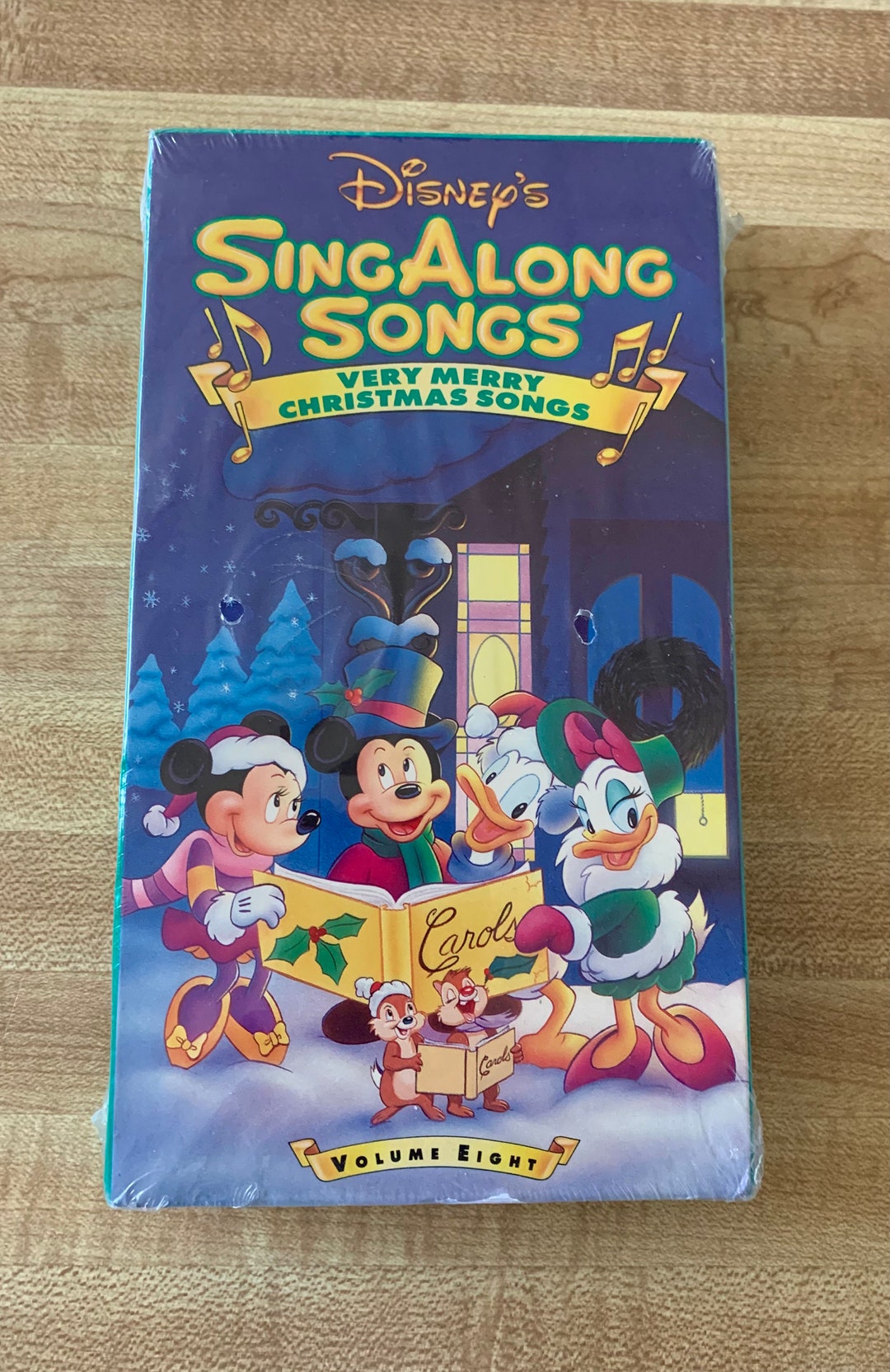 Rare VHS Disneys Sing Along Songs Very Merry Christmas Songs 1990s ...