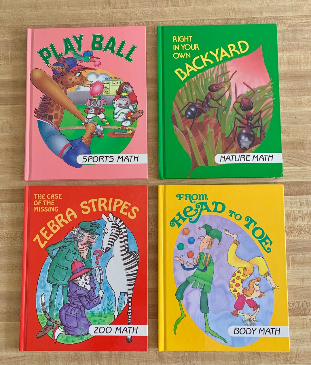 Homeschool I Love Math Books -time Life for Children-lot of 4 Hardcover ...