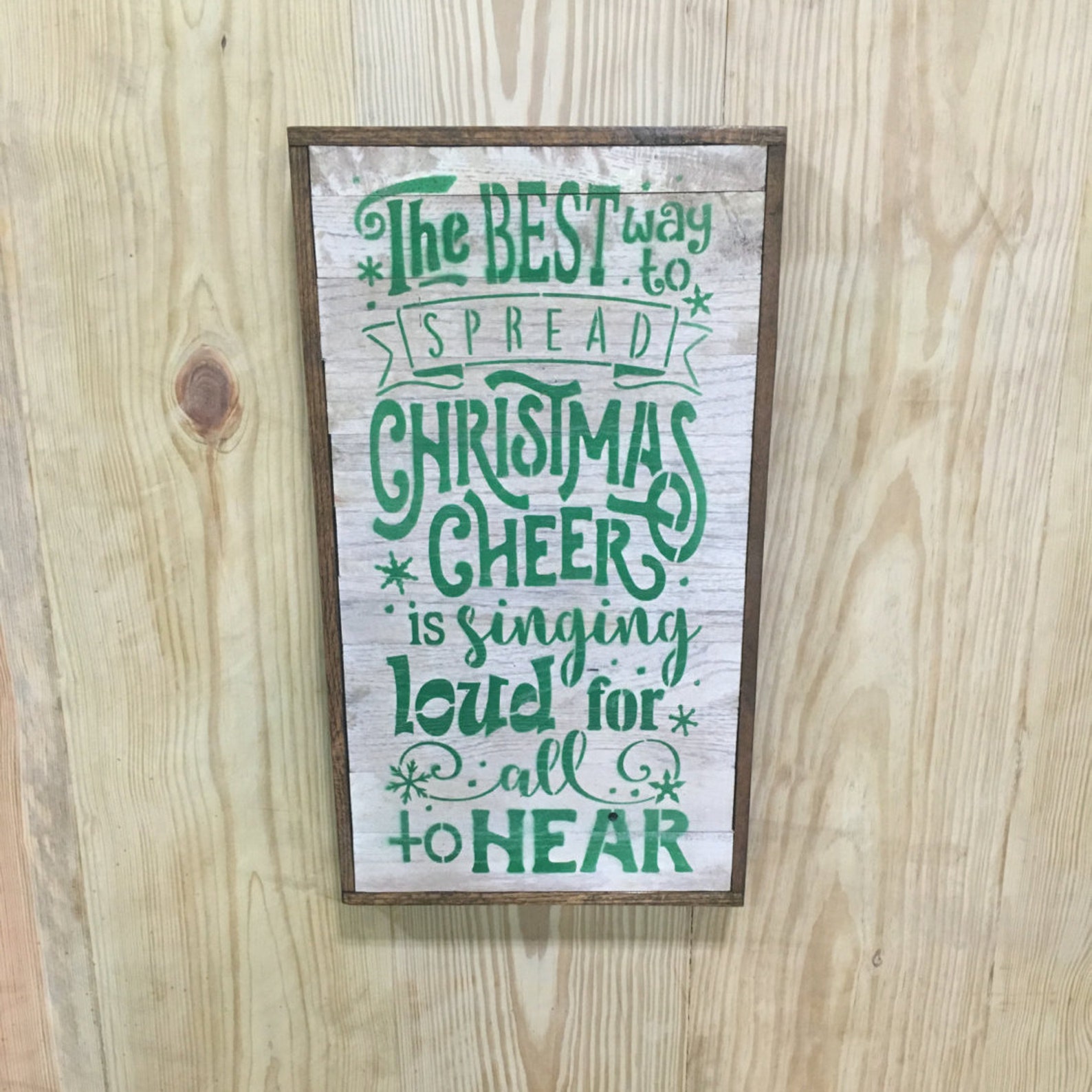 Christmas Sign, Christmas Decor, Holiday Sign, Christmas Words Sign ...