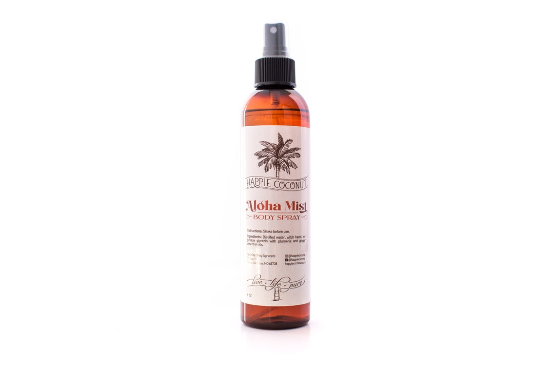 Natural Body Sprays - Patchouli Body Spray Grapefruit Body Spray Lime ...