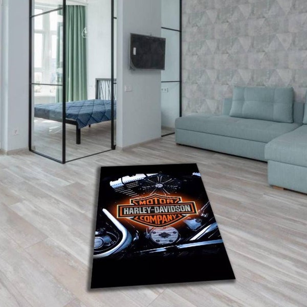 Harley Davidson Carpet - Etsy