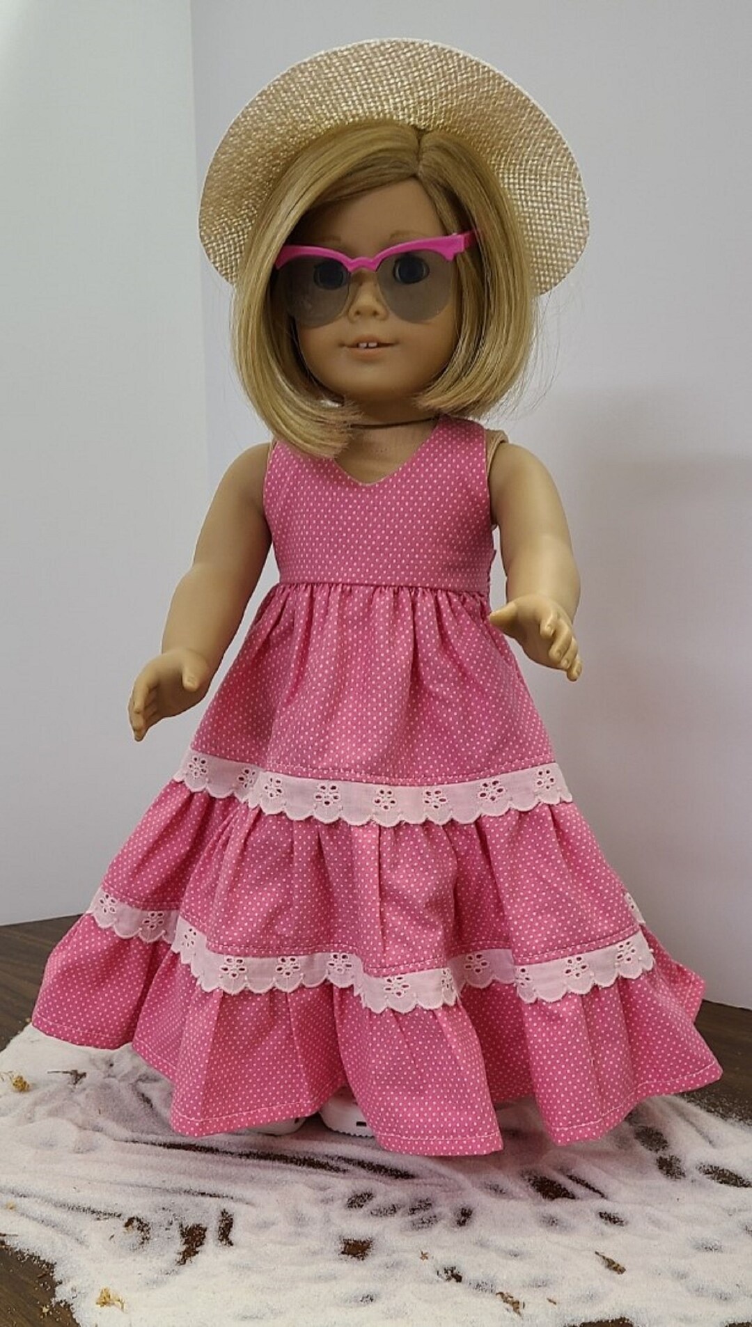 A Day at the Beach in a Sundress for an 18 Inch Doll - Etsy