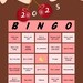 2025 Vision Bingo Template - New Year Bingo, 2025 Bingo Printable Card ...