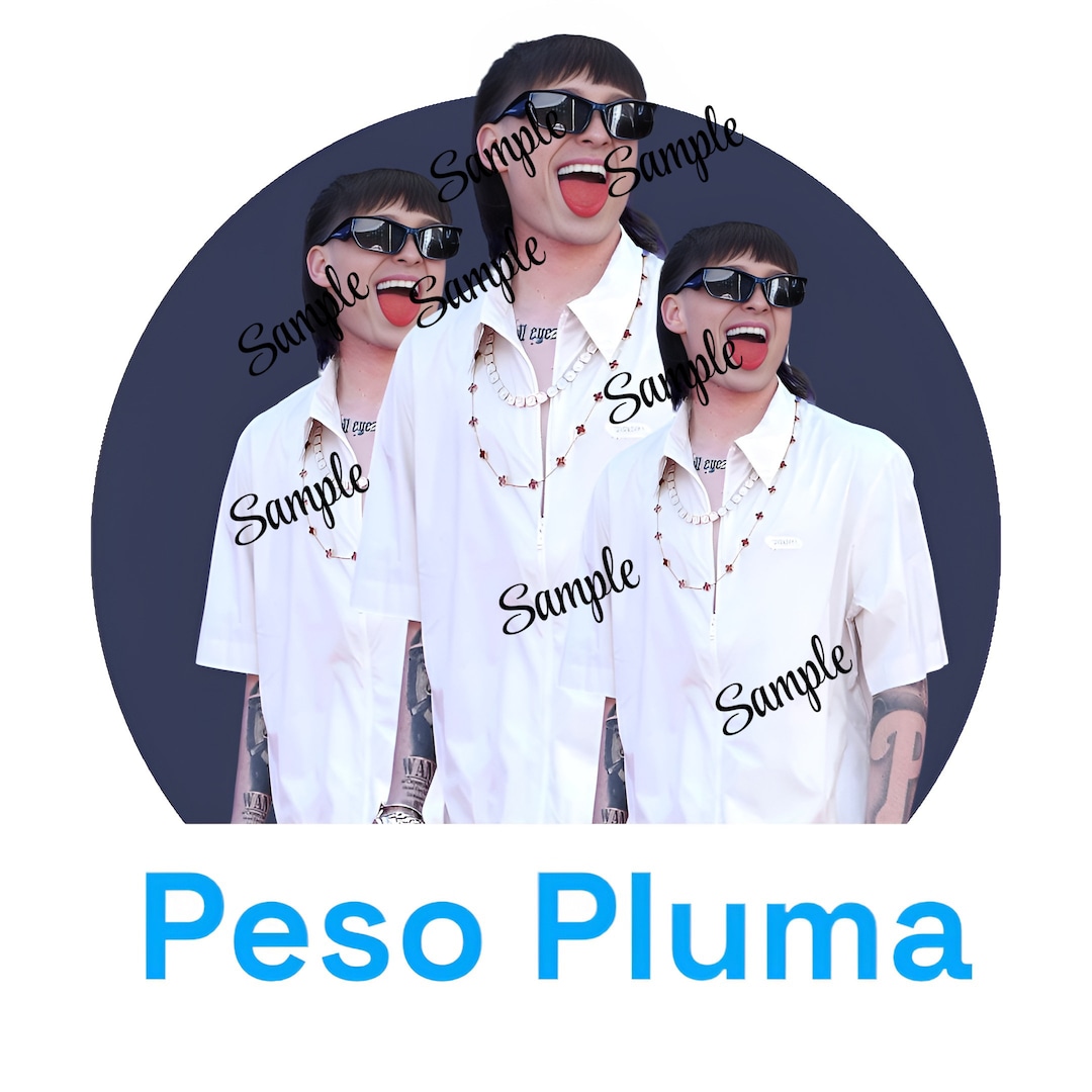 Peso Pluma Png Jpg High Definition - Etsy
