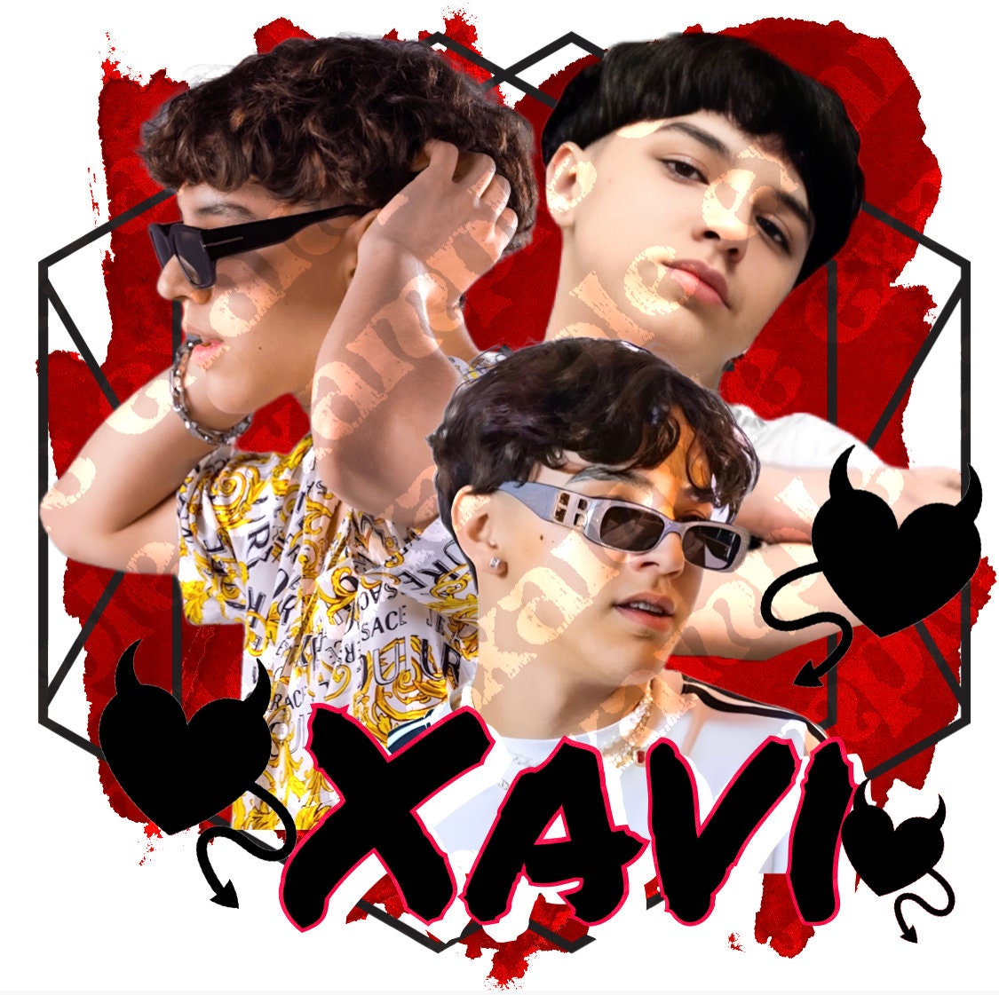 Xavi Diabla La Victima Png 2 Files - Etsy