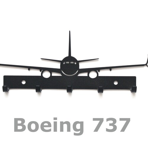 Boeing 737 Key Rack Hanger Design Gift Idea Plane Laser - Etsy