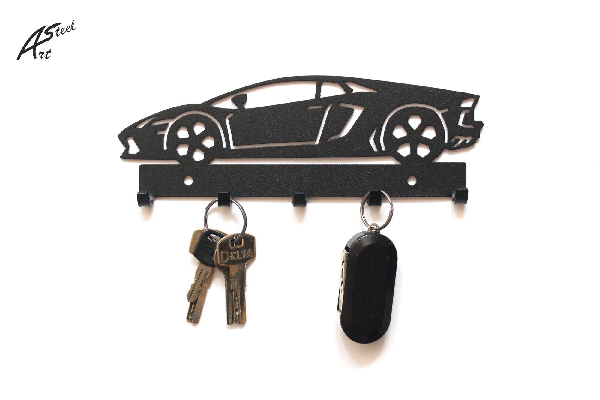 Lamborghini Aventador Key Rack hanger design gift idea | Etsy