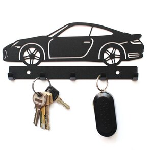 Sport Car Metal Key Hanger, P911, Key Rack, Design, Gift, Idea, Car ...