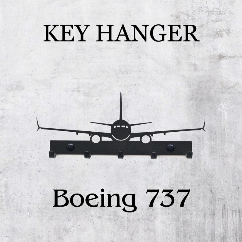 Boeing 737 Key Rack Hanger Design Gift Idea Plane Laser - Etsy
