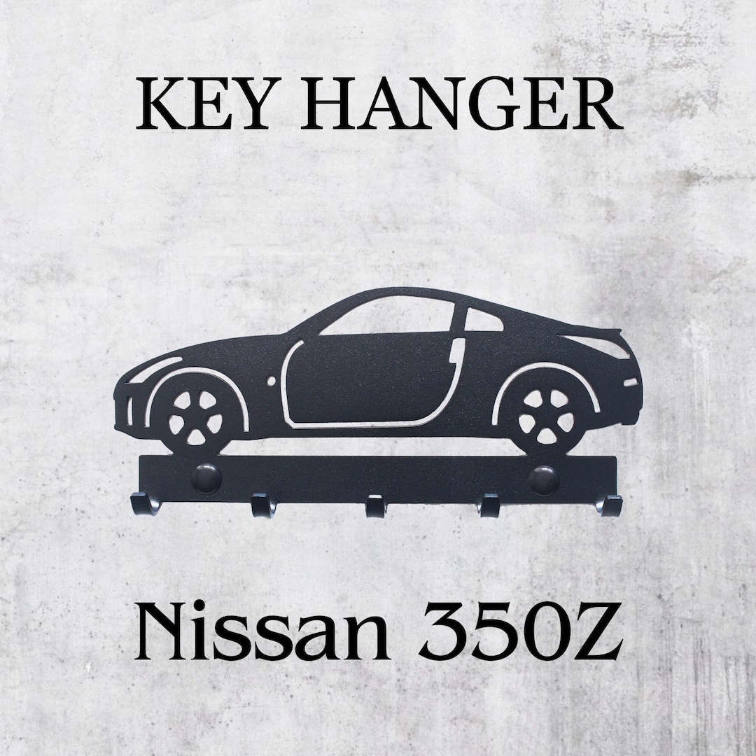 350Z, Key Rack, Key Hanger, Design, Gift, Idea, Car, Laser Cut, Home ...