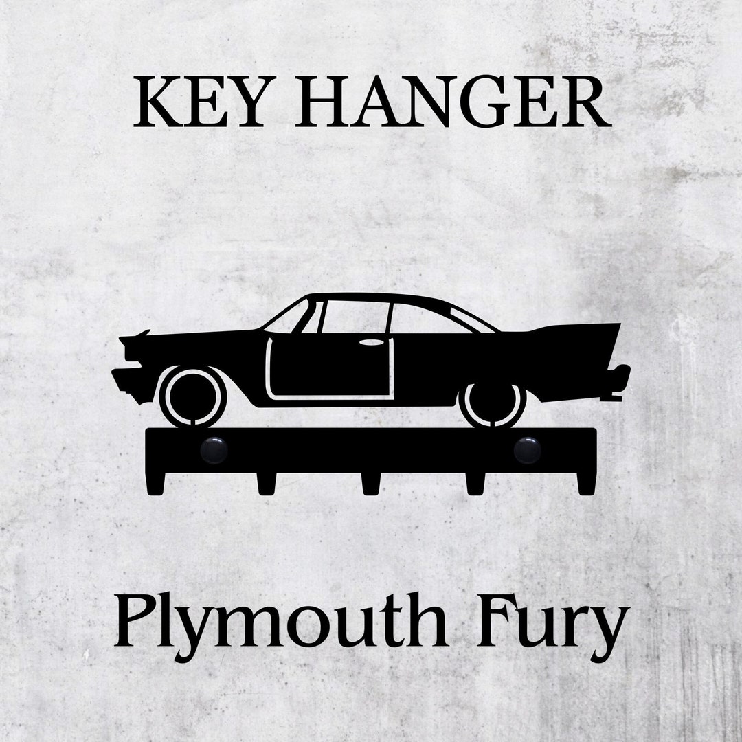 Plymouth Fury Christine Key Rack Key Hanger Key Holder - Etsy
