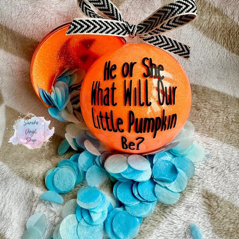 Halloween Gender Reveal - Etsy