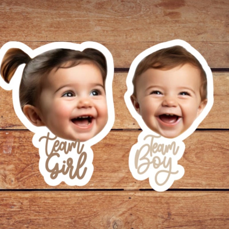 Gender Picture Sticker - Etsy