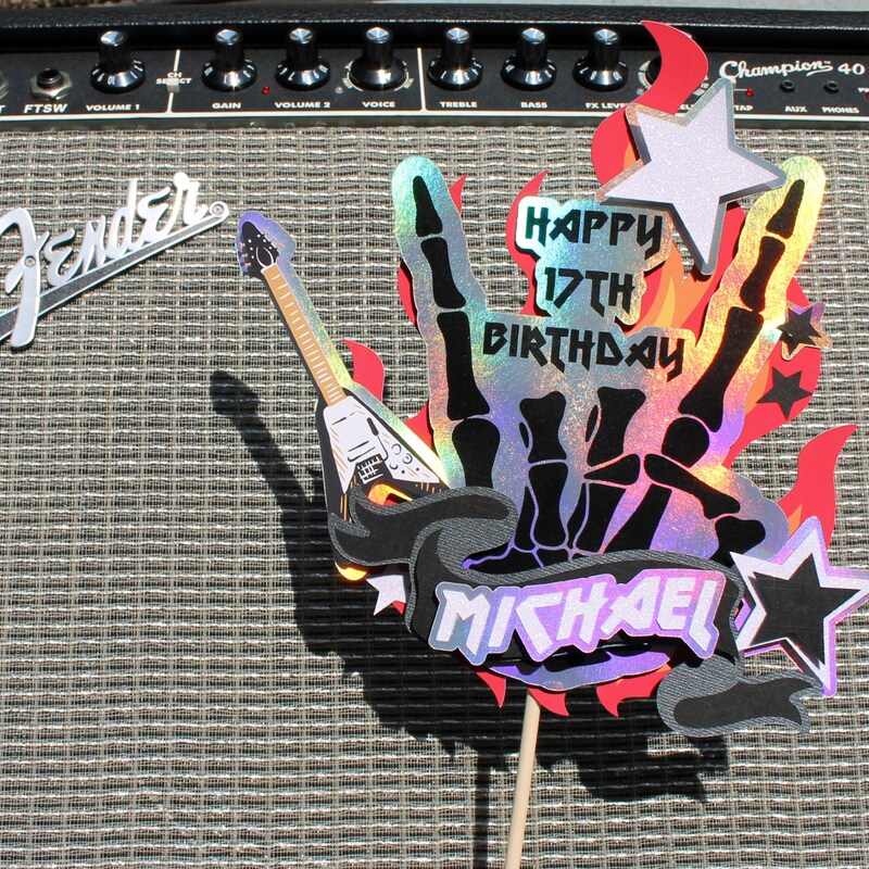 Music Cake Toppers - Etsy