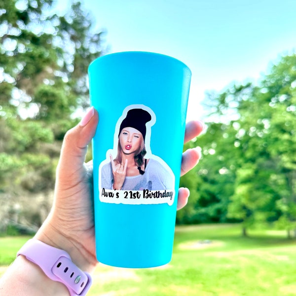 Customs Birthday Stickers - Etsy