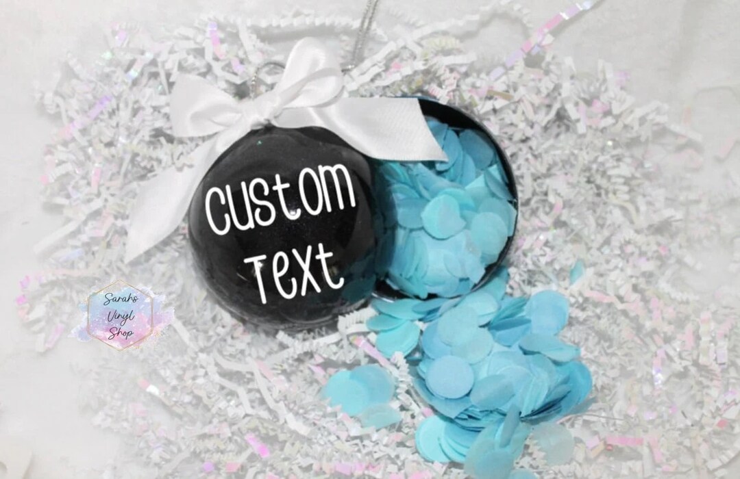 Gender Reveal Ball, Personalized Gender Reveal Ball, Personalized ...
