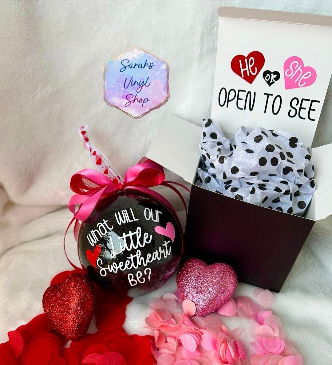 Gender Reveal Valentines Day - Burst of Excitement! Gender Reveal Ideas ...