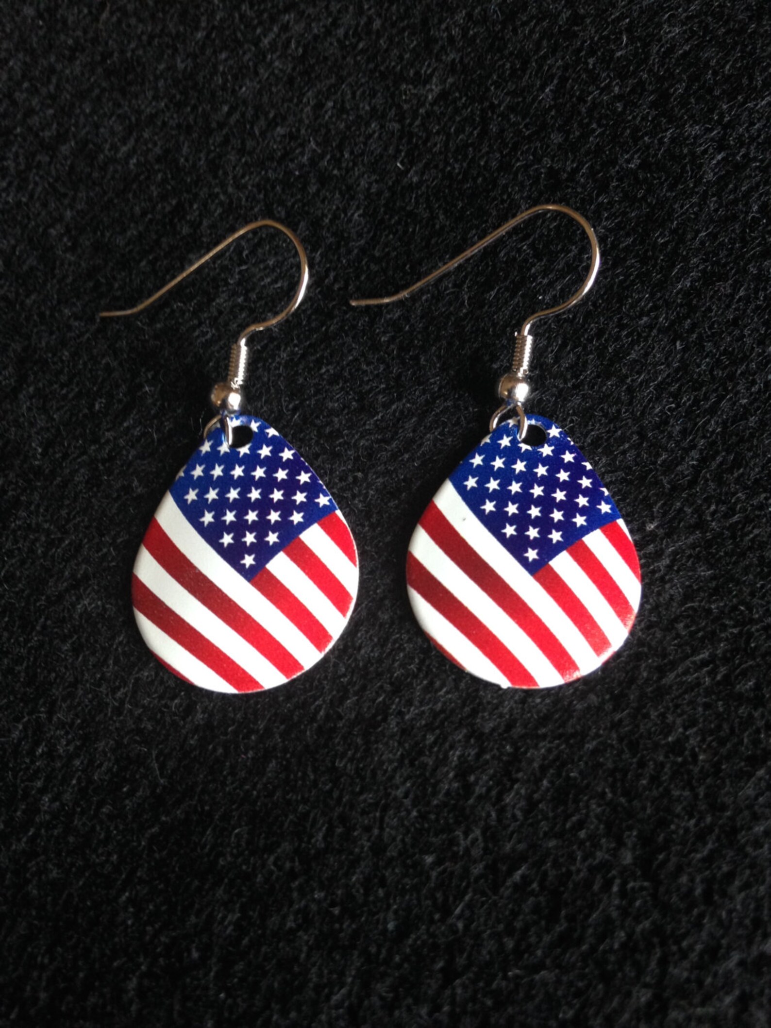 American Flag Patriotic Red, White and Blue 4th of July Spinner Blade ...