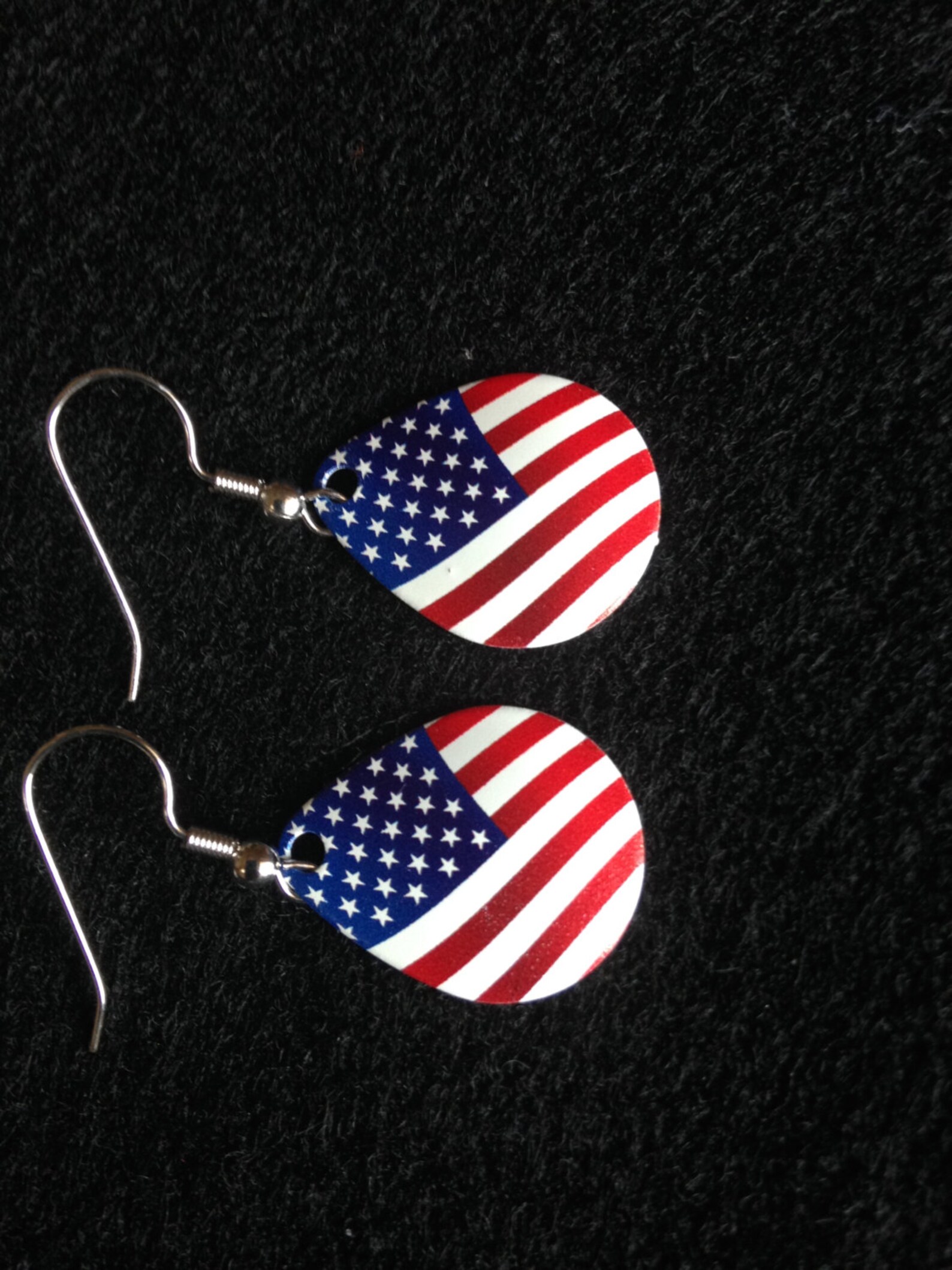 American Flag Patriotic Red, White and Blue 4th of July Spinner Blade ...