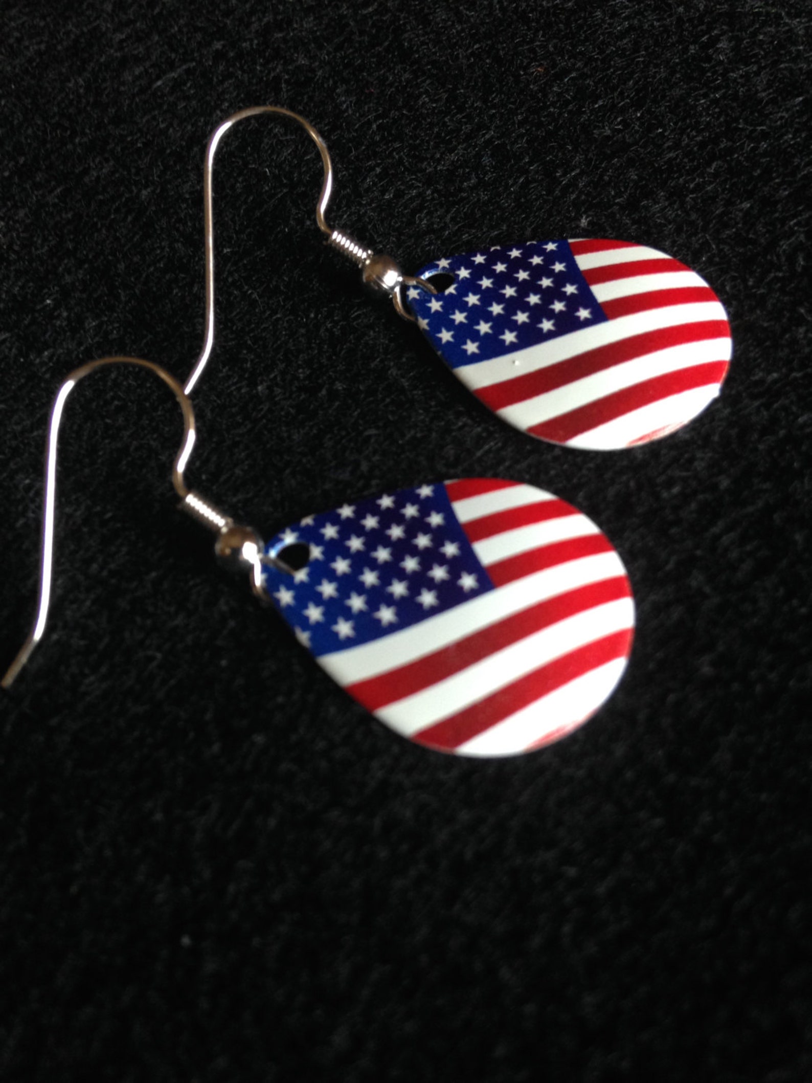 American Flag Patriotic Red, White and Blue 4th of July Spinner Blade ...