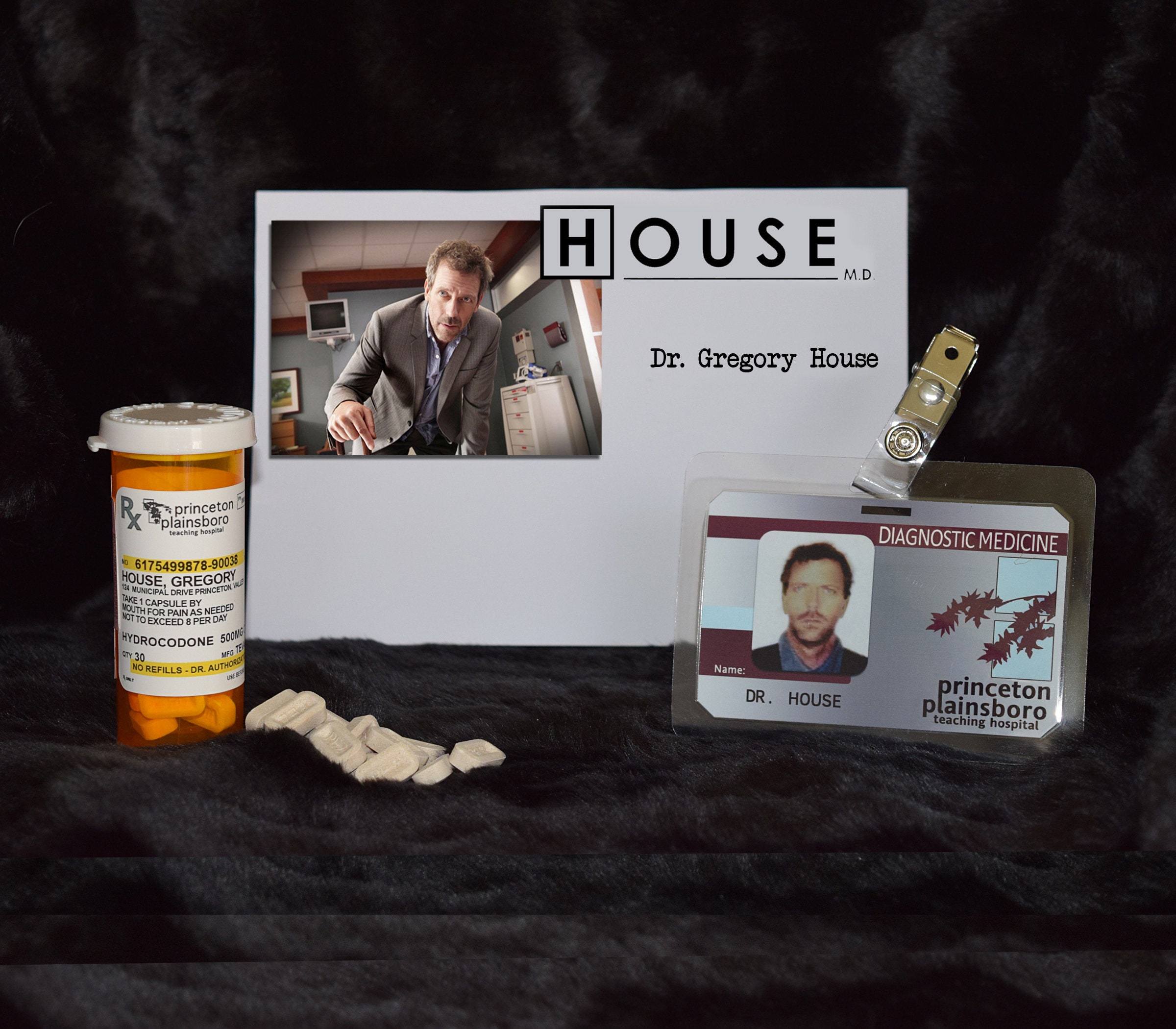 TV Show House MD Screen Accurate Replica Prop gregory House Candy Prop ...