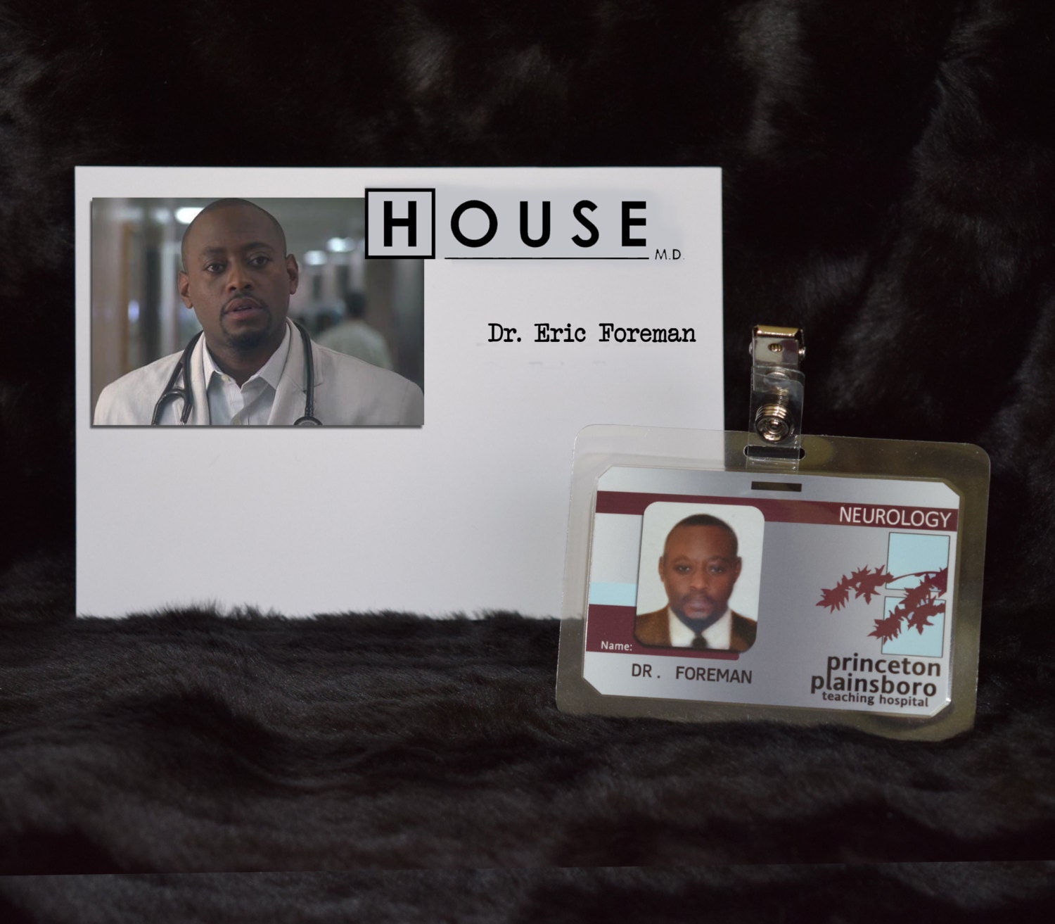 TV Show House MD Screen Accurate Replica "dr Eric Foreman" Hospital ID ...