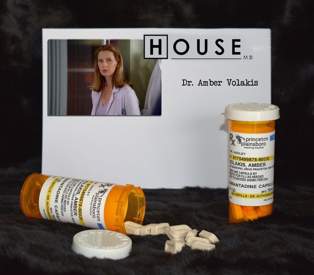 TV Series House MD Screen Accurate Replica "gregory House" & "amber ...