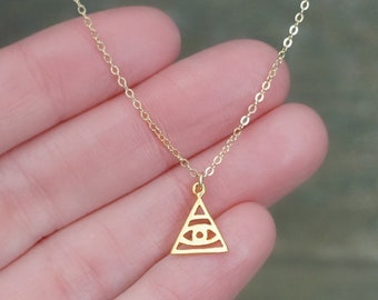 All Seeing Eye Chain - Etsy