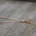 All Seeing Eye Necklace / Gold Eye in a Triangle Pendant on a Dainty ...