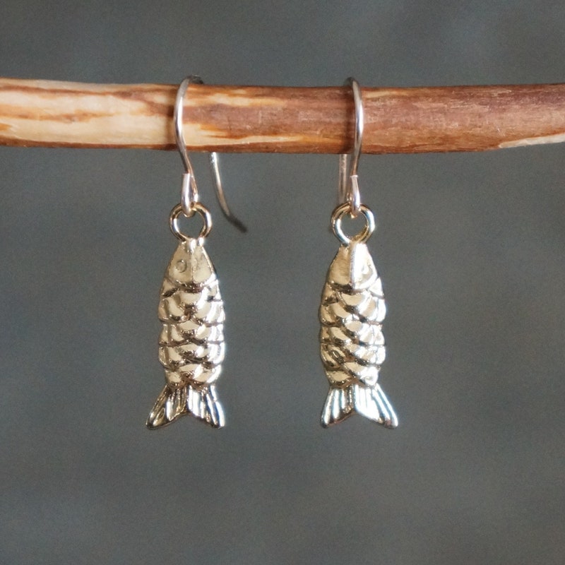 Fish Earrings - Etsy