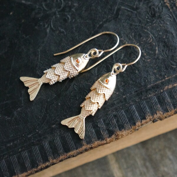 Fish Earrings - Etsy