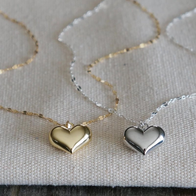 Heart Necklace - Etsy