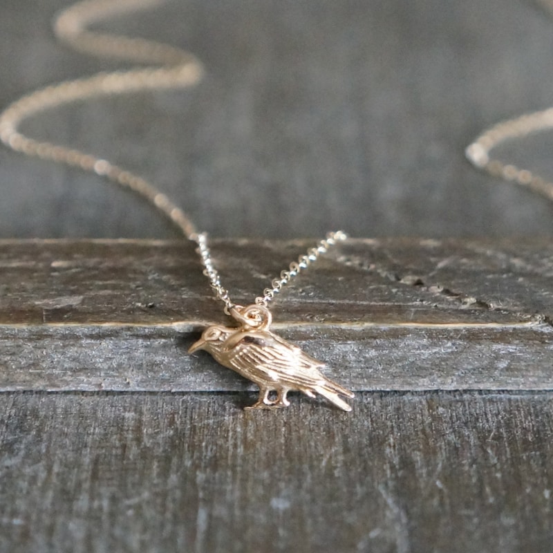 Raven Necklace - Etsy