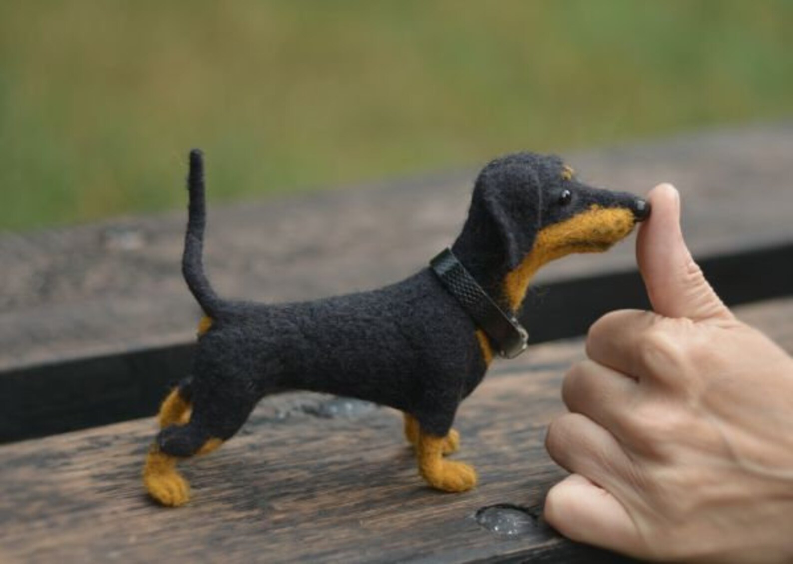 Made to Order Needle Felted Dog Needle Felted Animal Miniature - Etsy