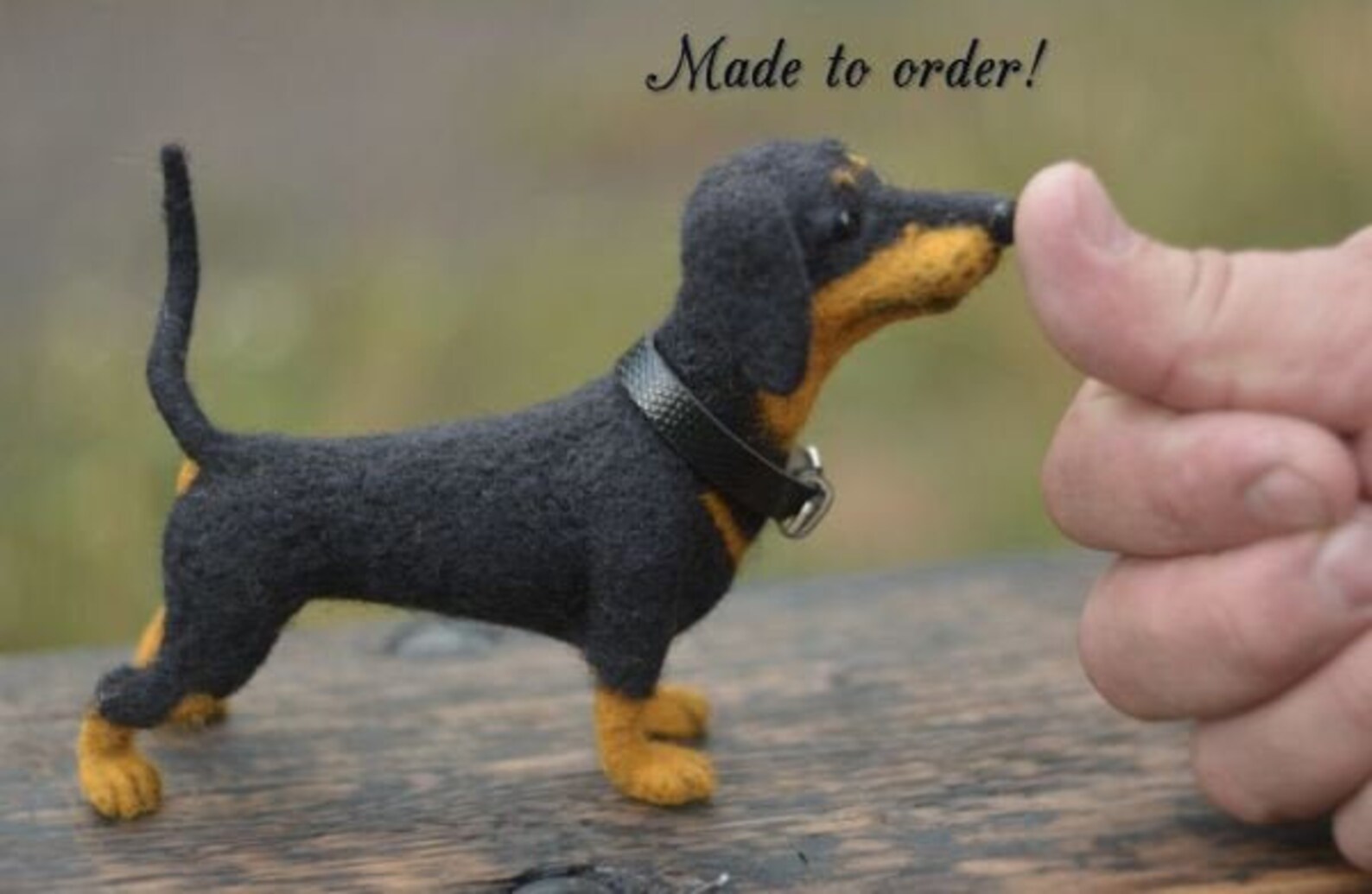 Made to Order Needle Felted Dog Needle Felted Animal Miniature - Etsy