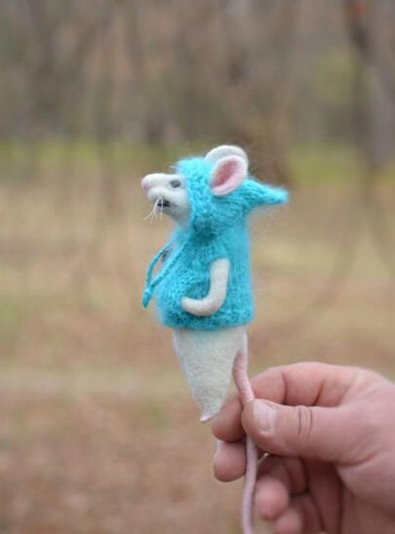 Made to Order Sculpture Mouse in Jumper Figurine Mouse in - Etsy