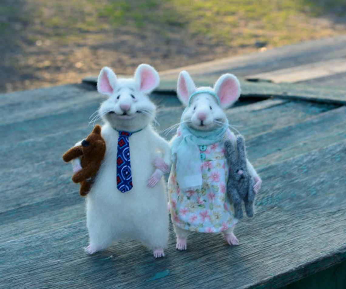 Made to Order Сouple Mice Rat With Fingers Сouple Rats Rat and | Etsy