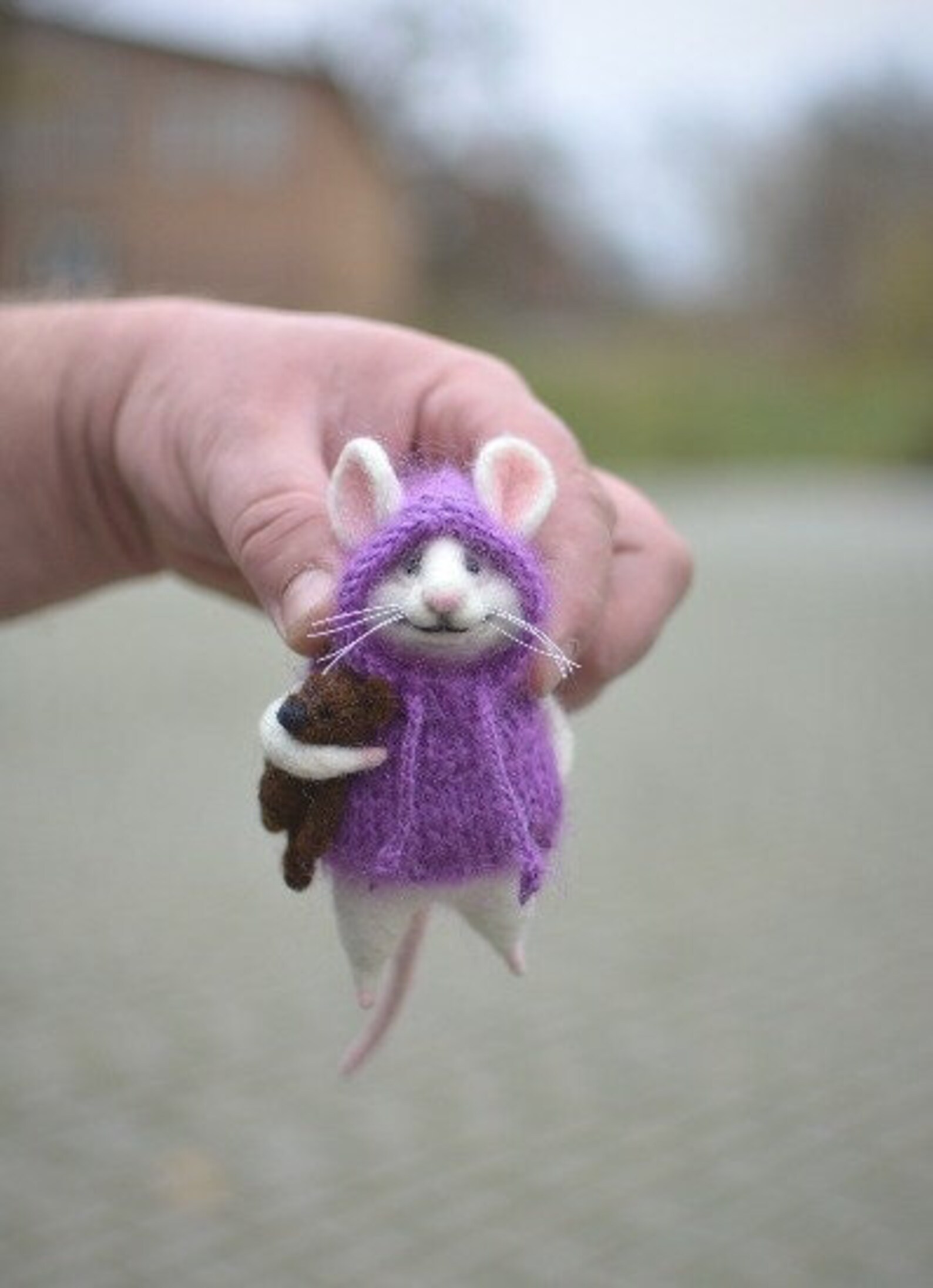 Made to Order Gift for Mom Gift for Her Gift for Him Sculpture Mouse in ...