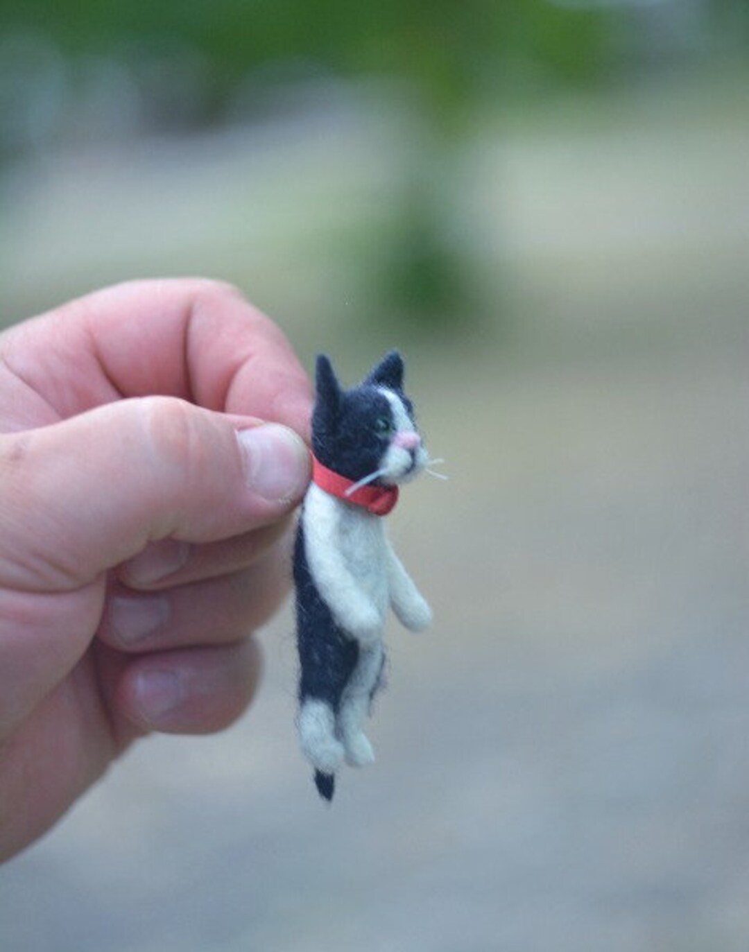 Made to Order Kitty Kitten Felted Kitty Felt Cat Needle Felted Cat Cat ...