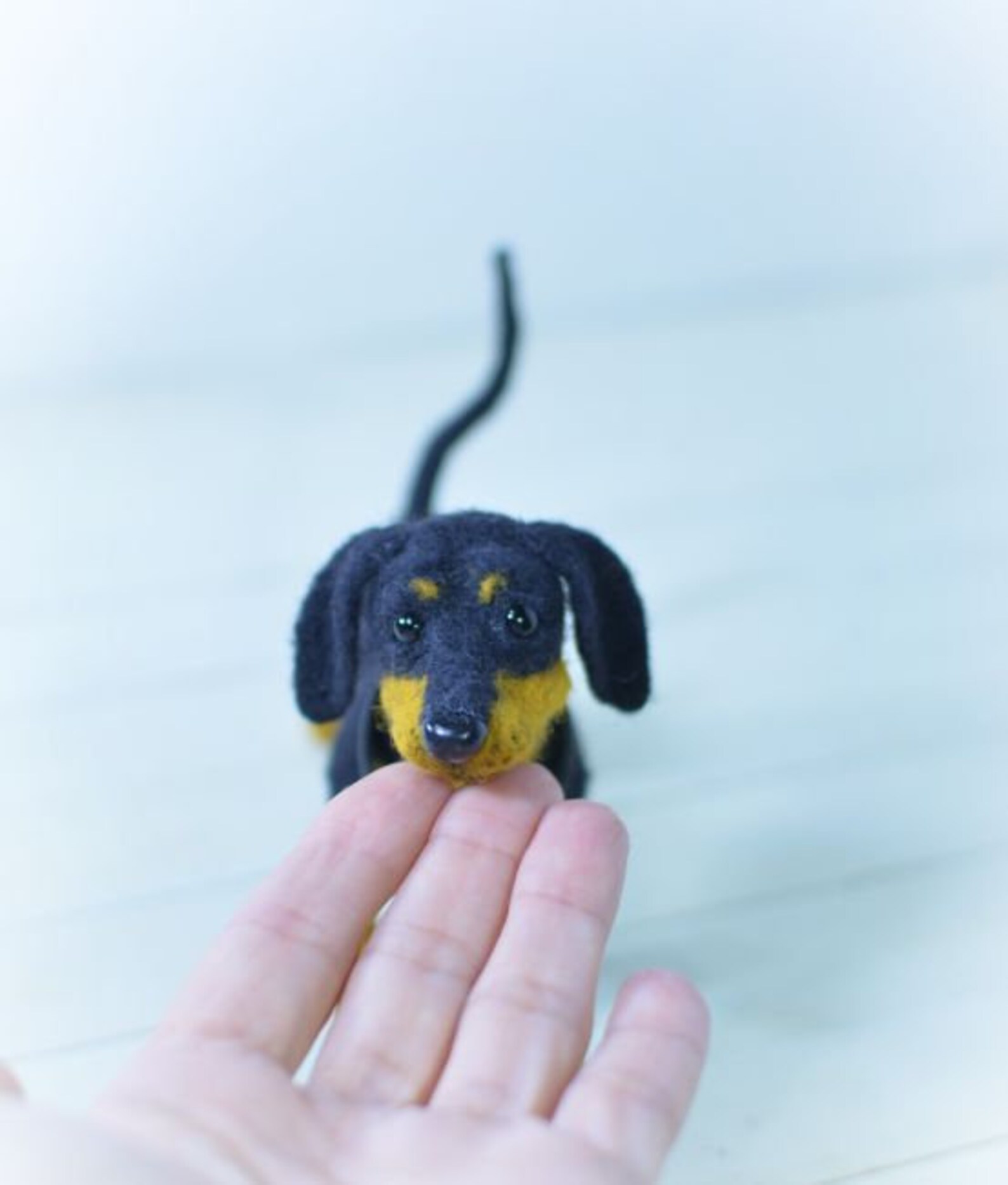 Made to Order Needle Felted Dog Needle Felted Animal Miniature - Etsy