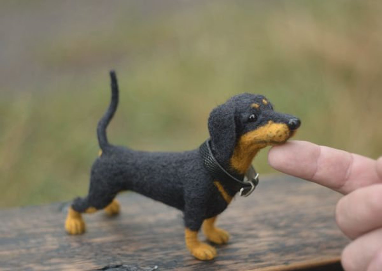 Made to Order Needle Felted Dog Needle Felted Animal Miniature - Etsy