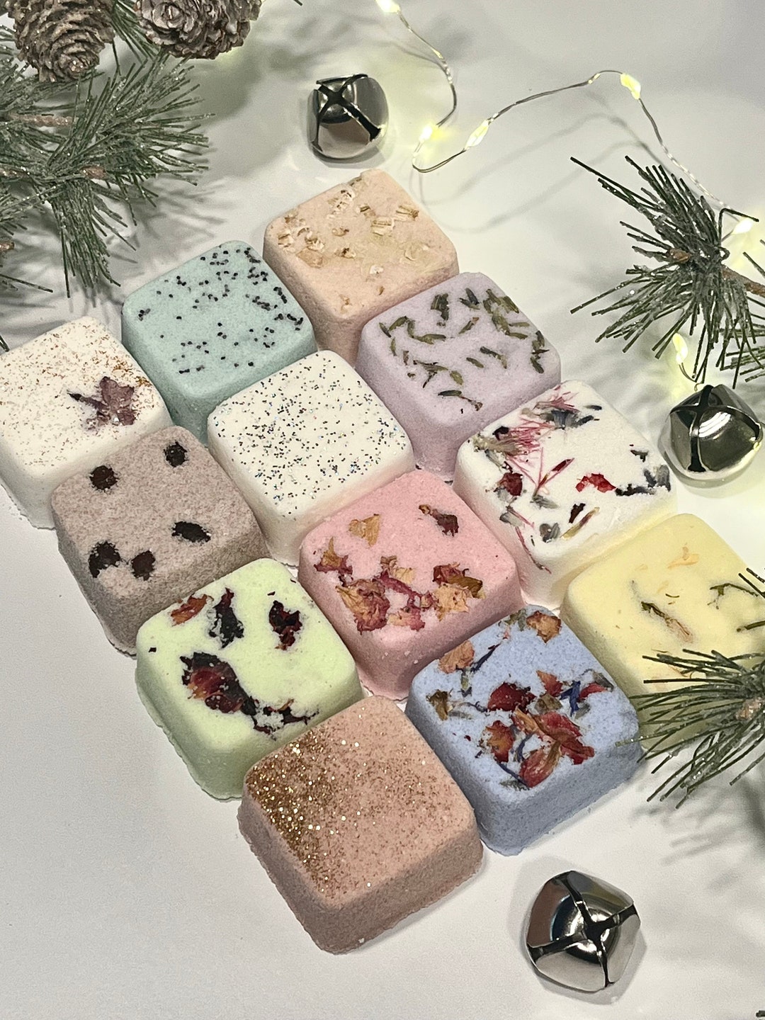 Bath Bomb Spa Gift Set of 12 Natural Botanical Bath Bombs - Etsy