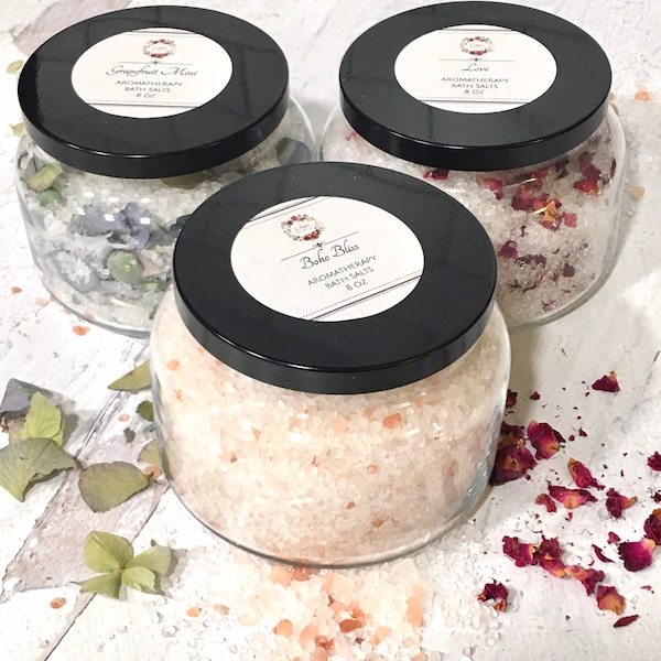 Botanical Bath Salts - Etsy