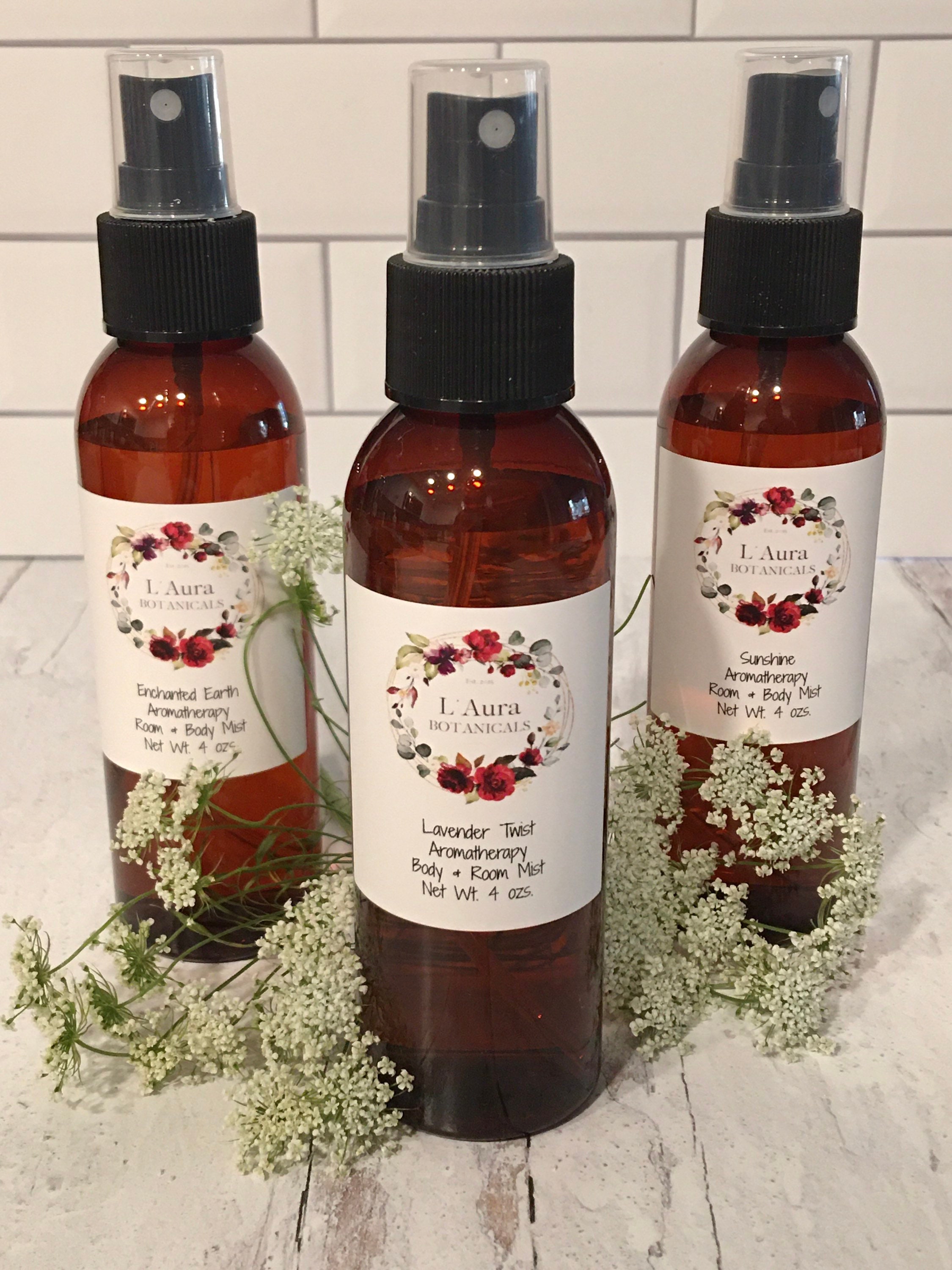 Aromatherapy Shower Spray Body Mist Botanical Self-Care | Etsy