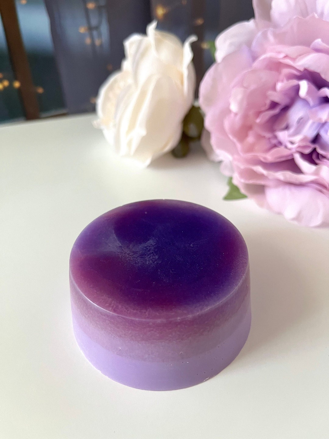 Lavender Lemon Shea Butter Cocoa Butter Soap Bar - Aromatherapy Spa ...
