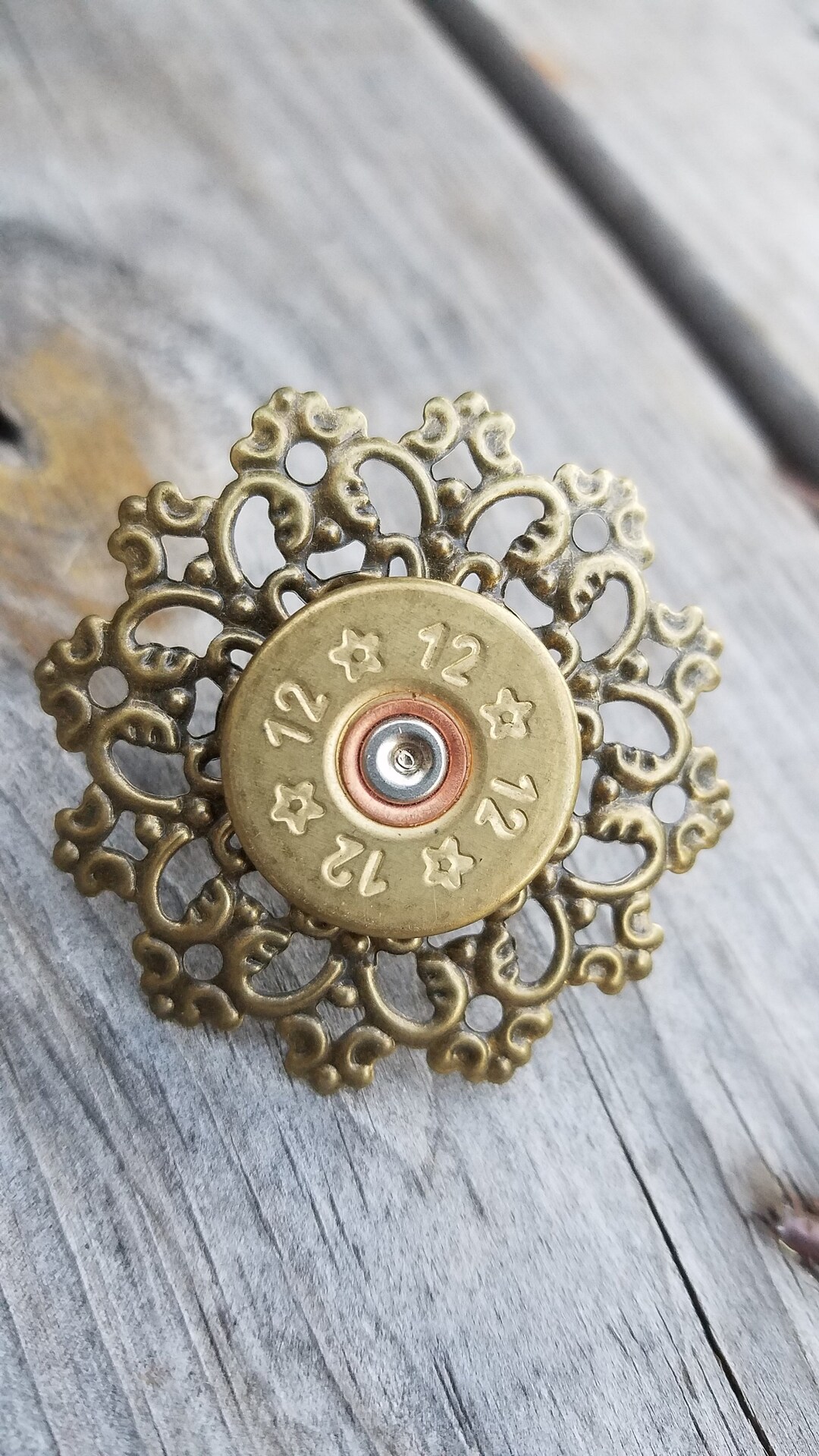 12 Gauge Shotgun Shell Ring...shooting Jewelry .. 12 Gauge Jewelry ...