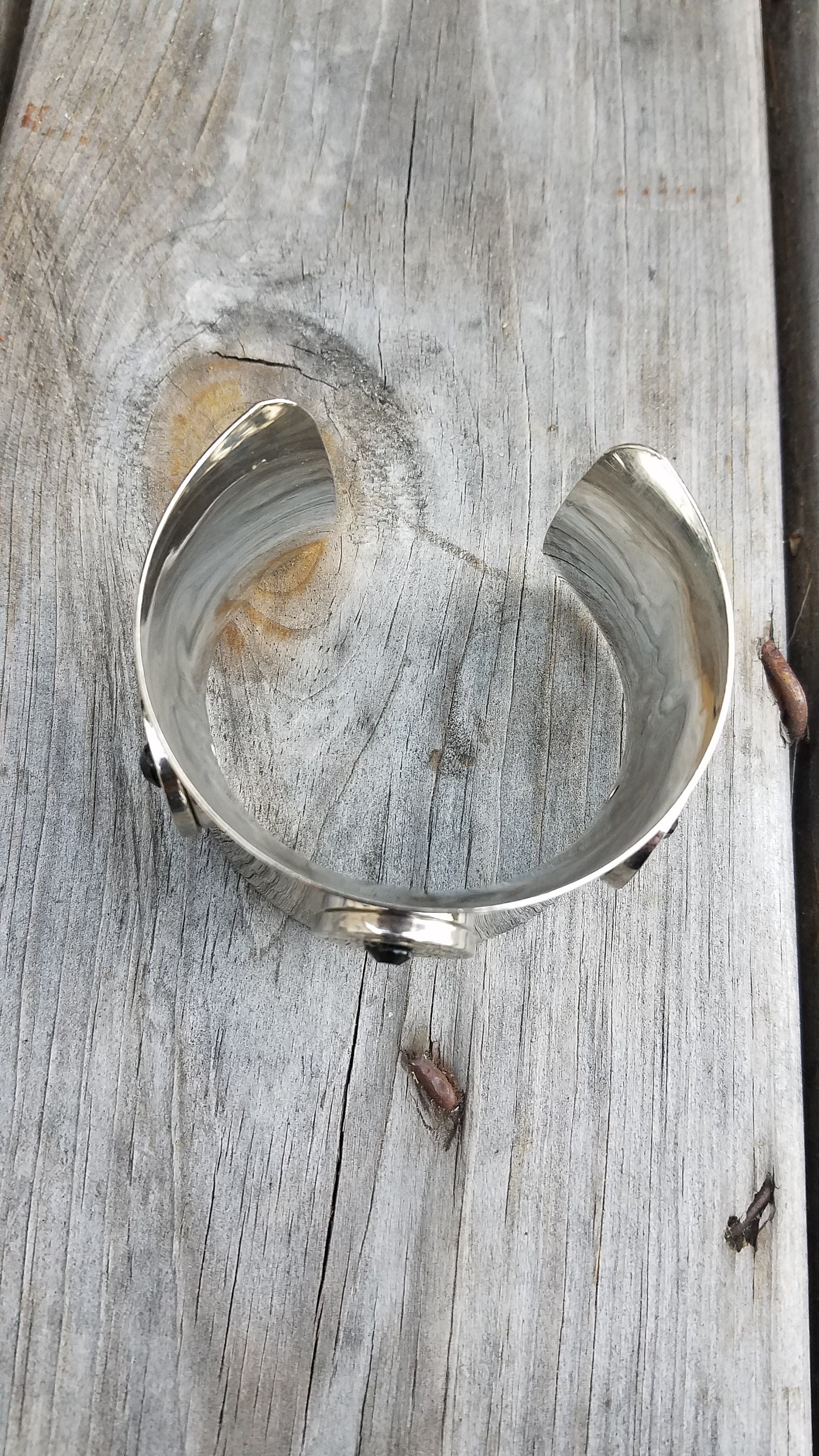 Cuff Bracelet With 3 Shotgun Shell Snaps and Crystals .. - Etsy