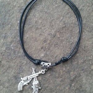 Crossed Pistols Charm Bracelet/anklet..gun Shooting Jewelry - Etsy
