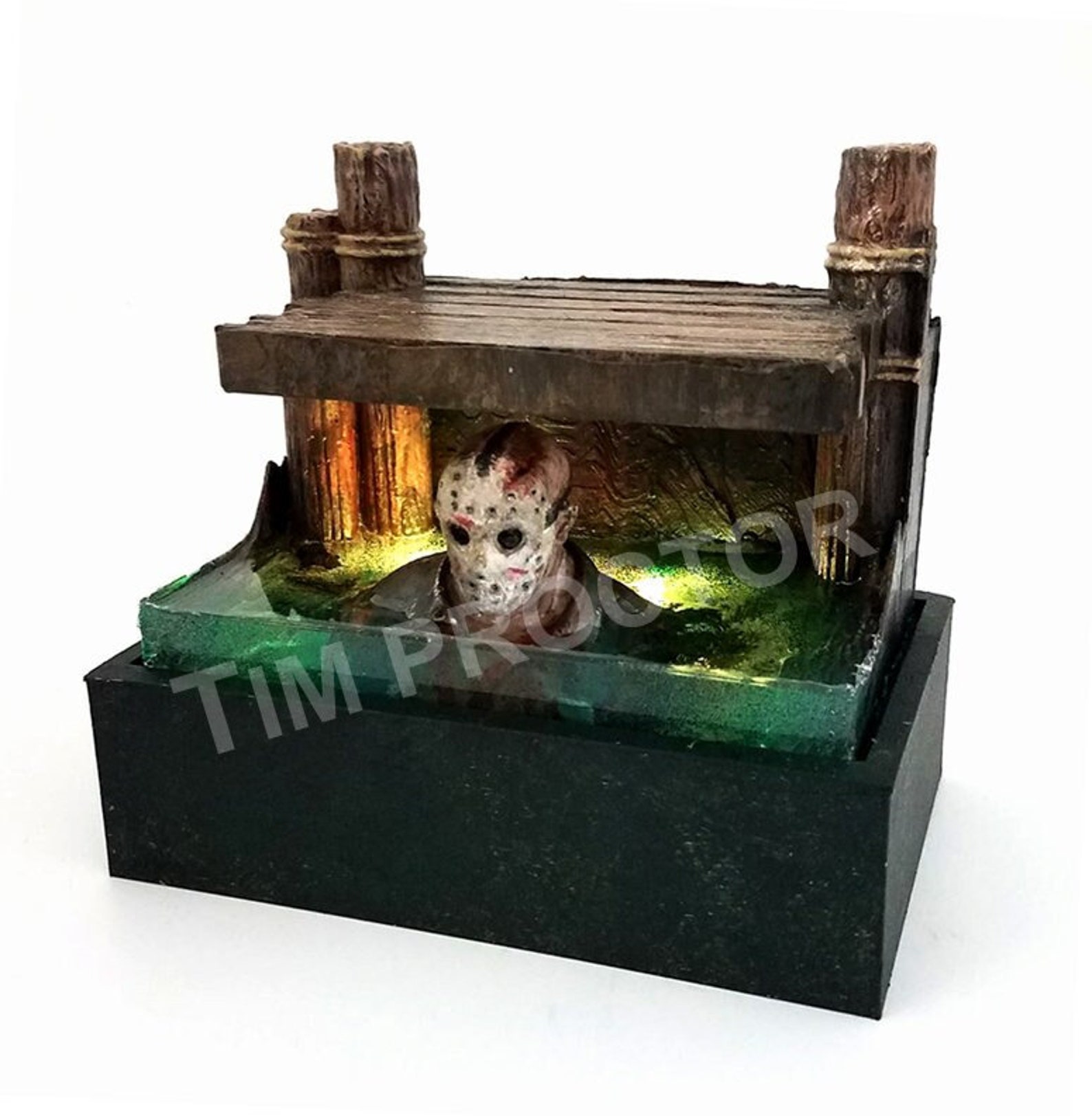 Jason Light up Diorama - Etsy